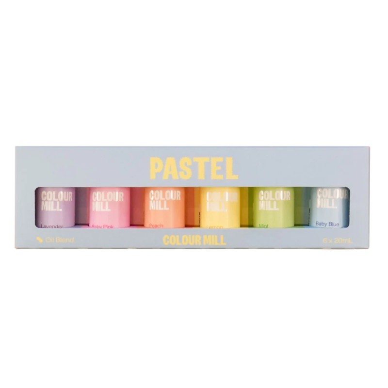 Colour Mill PASTEL SET 6 coloranti liposolubili