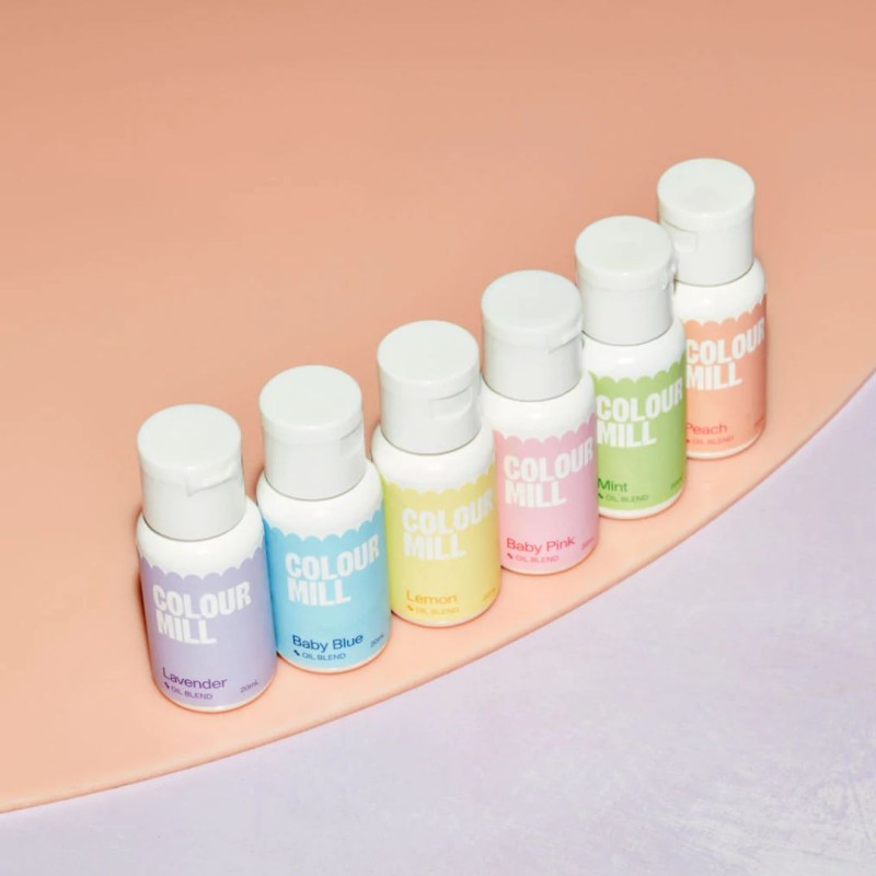 Colour Mill PASTEL SET 6 coloranti liposolubili