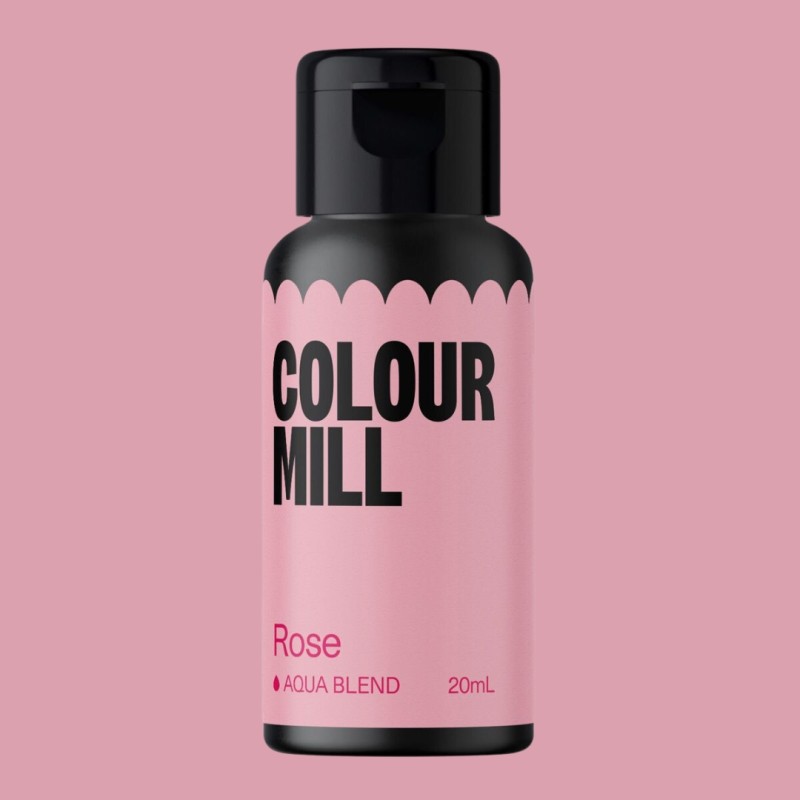 Colorante alimentare idrosolubile Colour Mill Rose 20 ml
