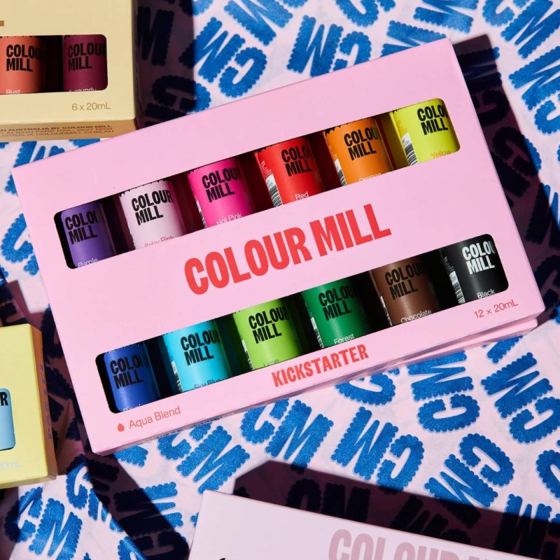 Colour Mill KICKSTARTER SET 12 coloranti idrosolubili 20ml